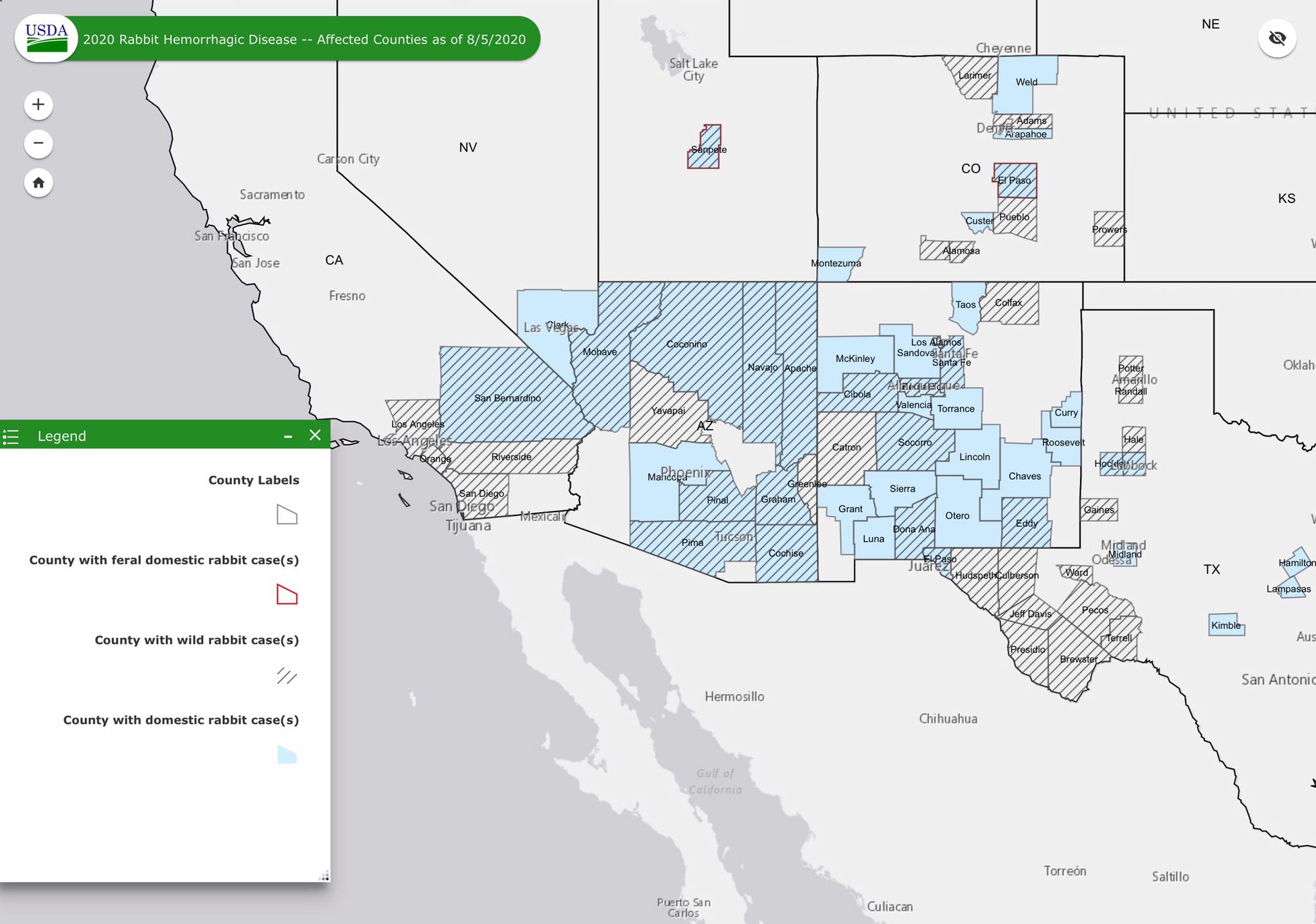 Los Angeles Rabbits | Rabbit Hemorrhagic Disease Virus 2